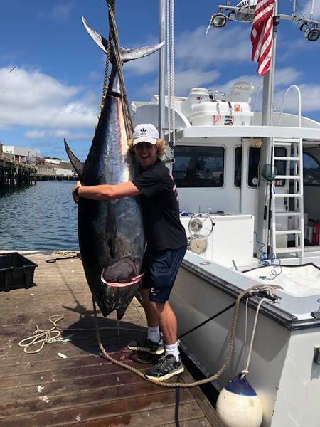 First of the Season - bluefin tuna fishing charter in Gloucester